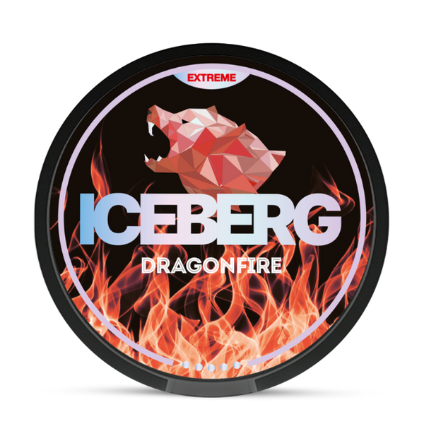 ICEBERG Dragon Fire Extreme Snus - Nu met Volumekorting!!