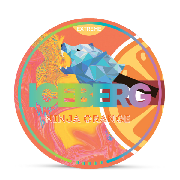 ICEBERG Ninja Orange Extreme Snus - Nu met Volumekorting!!
