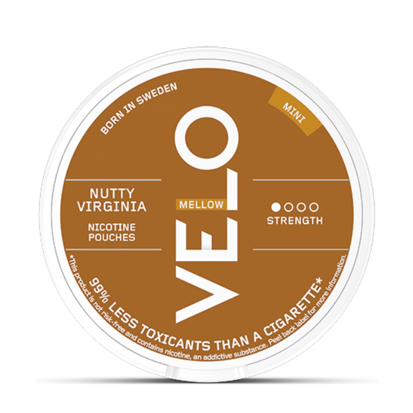 Velo Nutty Virginia MINI Snus - Nu met Volumekorting!!