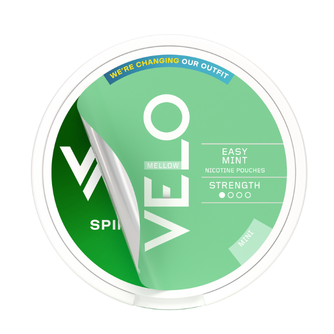 Velo Spiffy Spearmint MINI Snus - Nu met Volumekorting!!