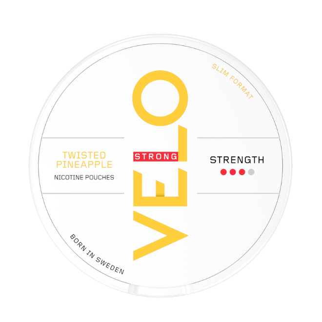 Velo Twisted Pineapple Snus - Nu met Volumekorting!!